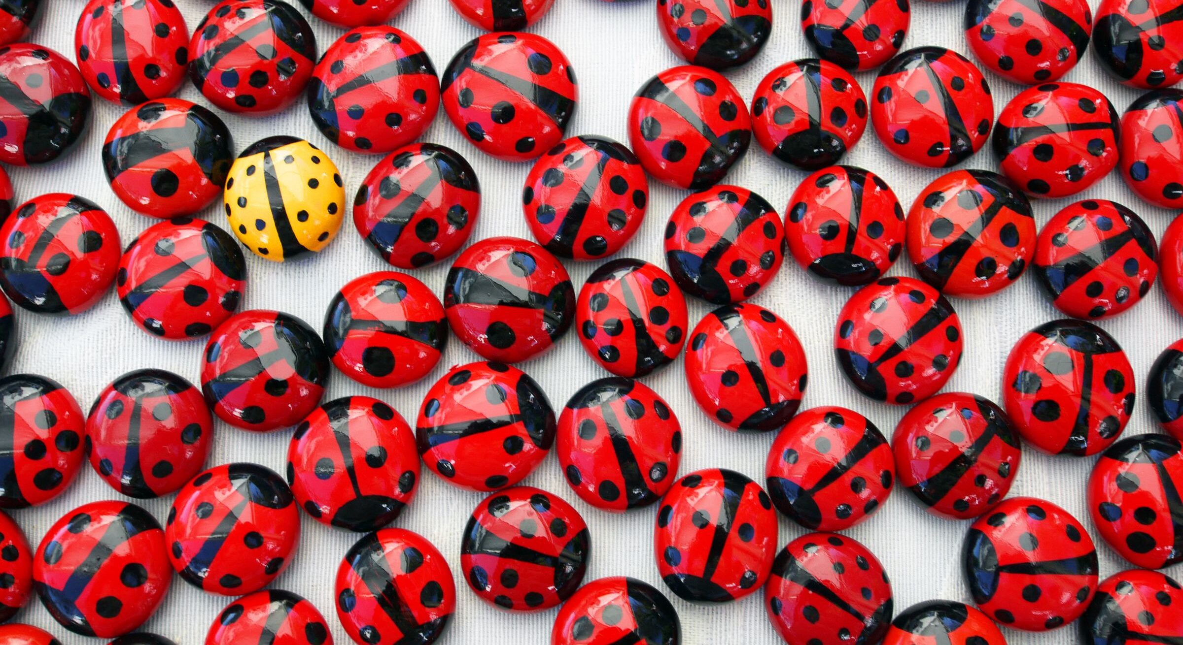 Marienkäfer basteln: Upcycling-Glücksbringer aus Toffifee-Verpackungen