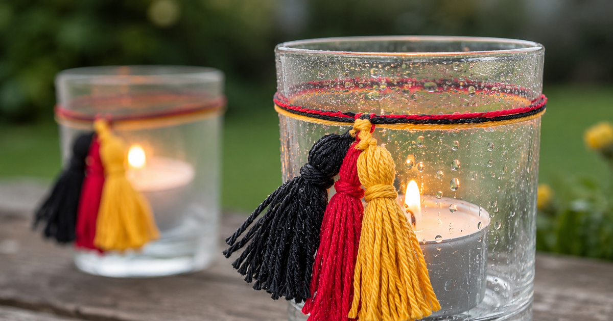 Fußball-WM-Deko basteln: Tolle DIY-Ideen für Wohnzimmer & Garten