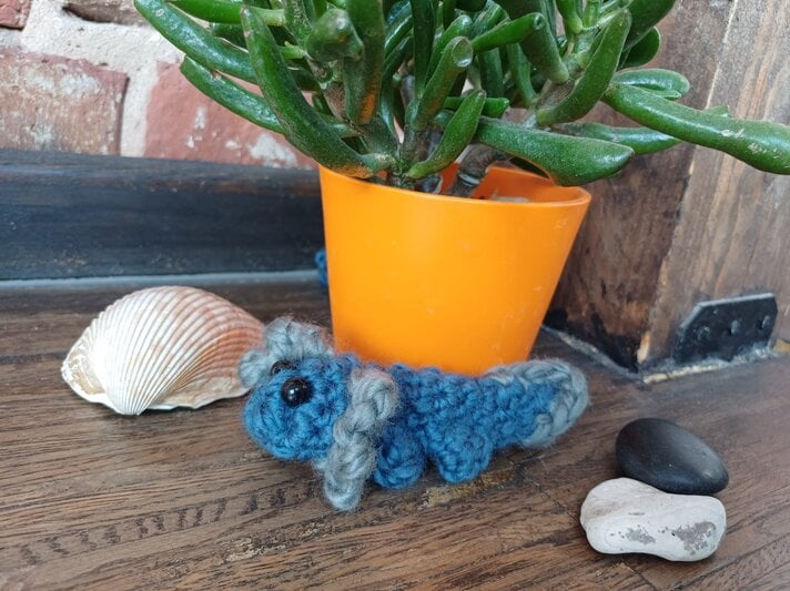 Axolotl häkeln: Für das süße Amigurumi brauchst du keine Stunde